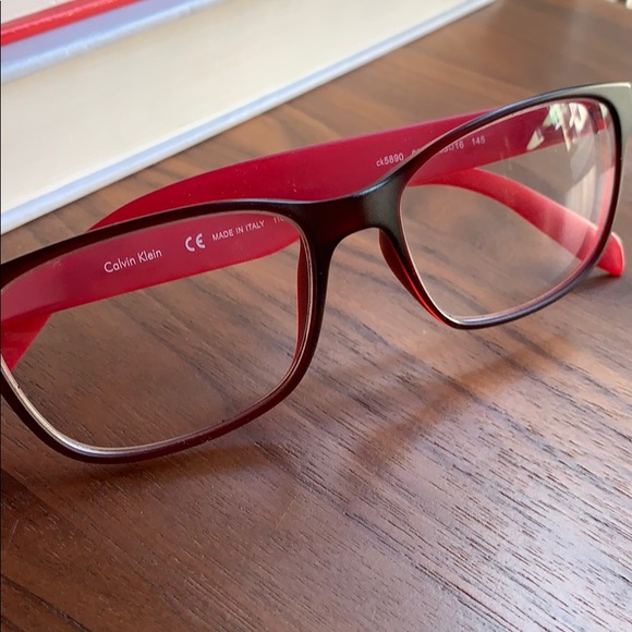 Calvin Klein | Accessories | Calvin Klein Platinum Ck589 Glasses In ...